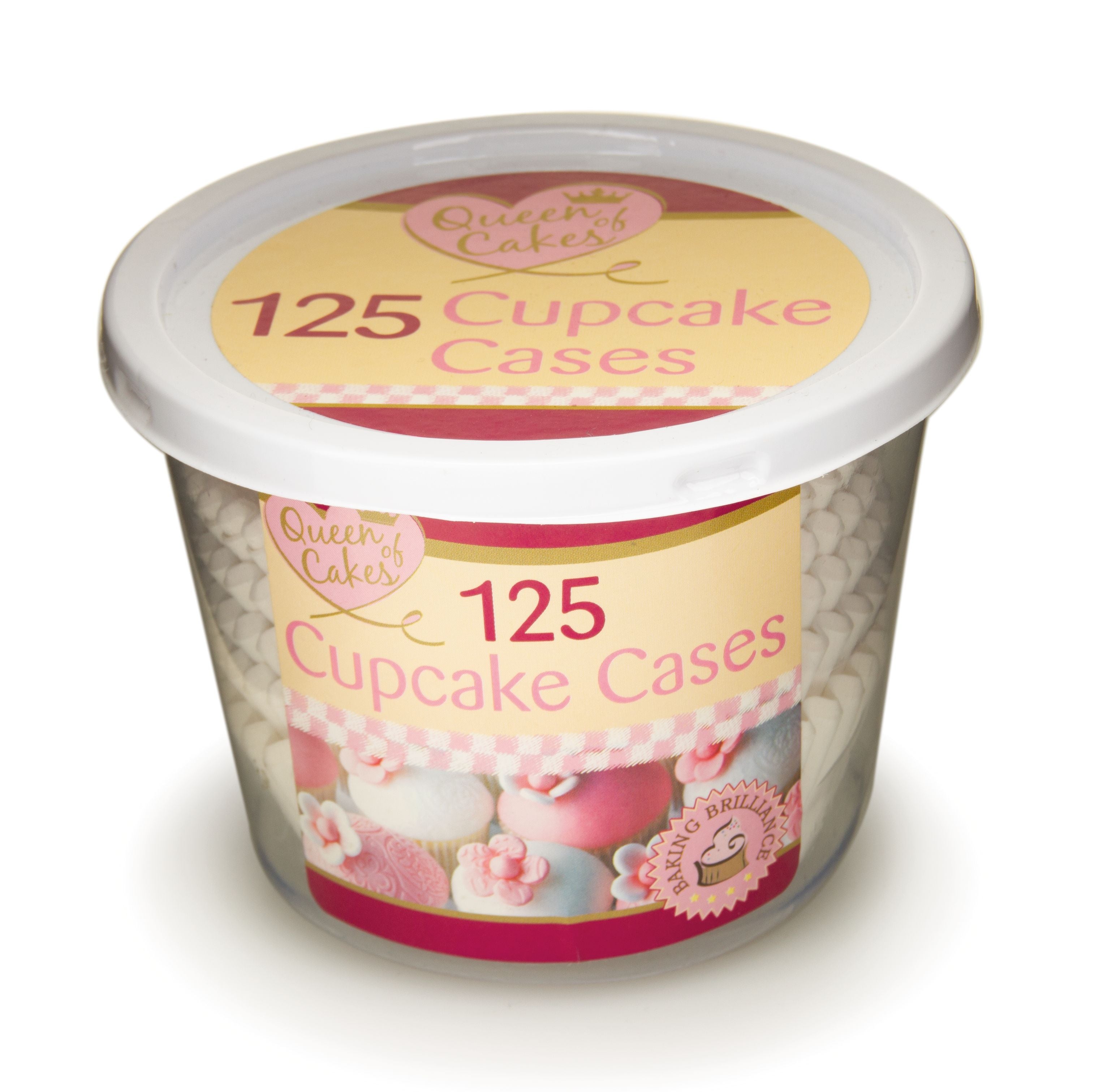 Pack of 125 Cupcake Cases by Queen Of Cakes– Choice Wholesale