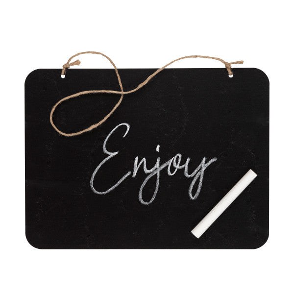 Hanging Chalkboard Sign – Choice Wholesale