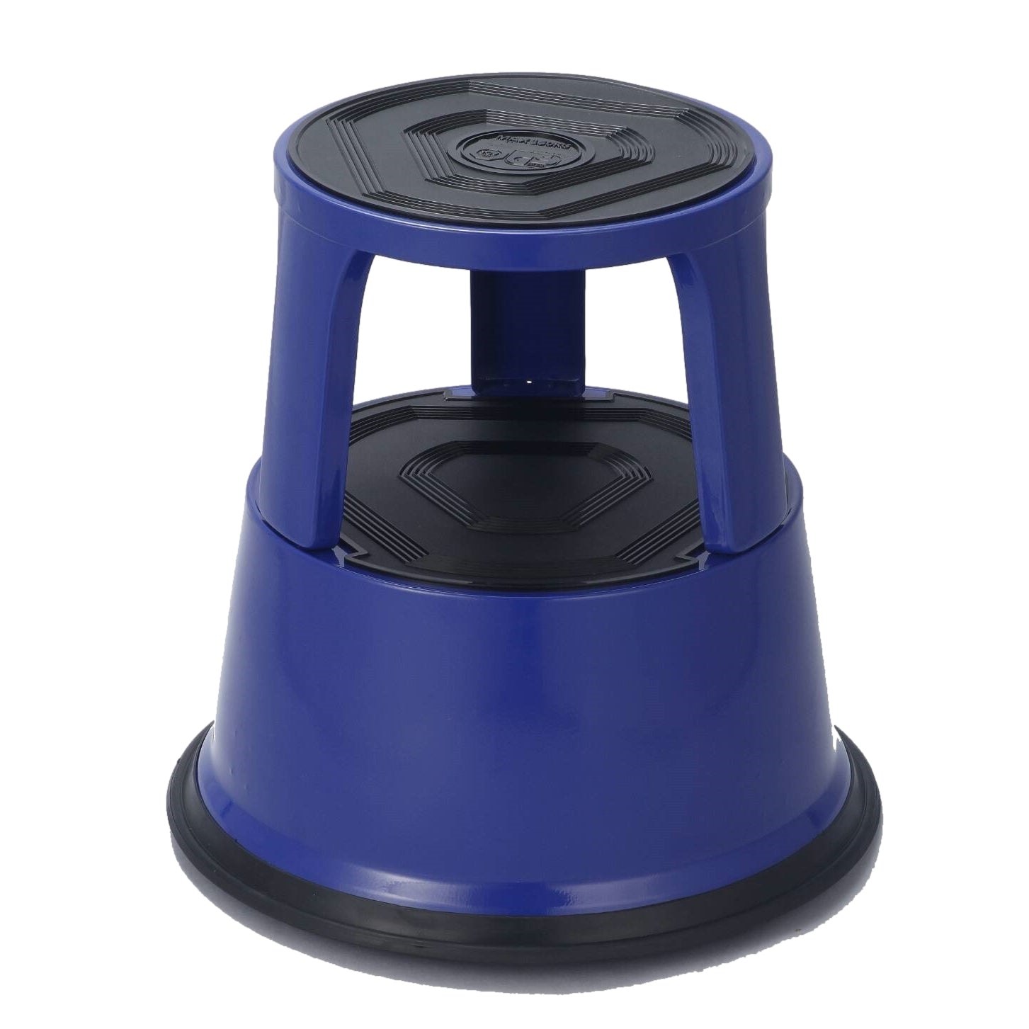 Blue Metal Rolling Kick Step Stool with 150kg Capacity– Choice Wholesale