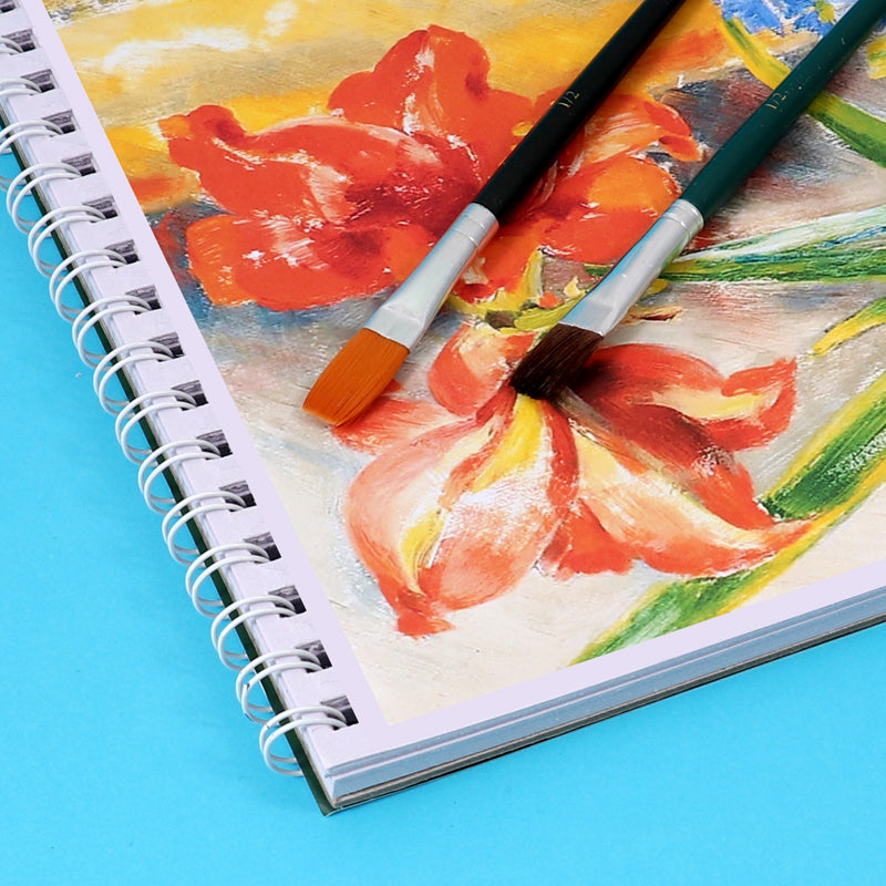 A4 Side Spiral Open Acrylic Painting Pad – Choice Wholesale