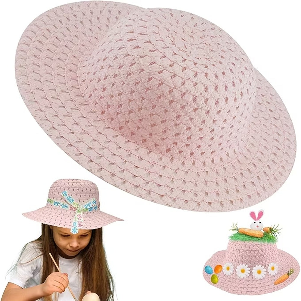 Children's Pale Pink Easter Fancy Dress Bonnet– Choice Wholesale