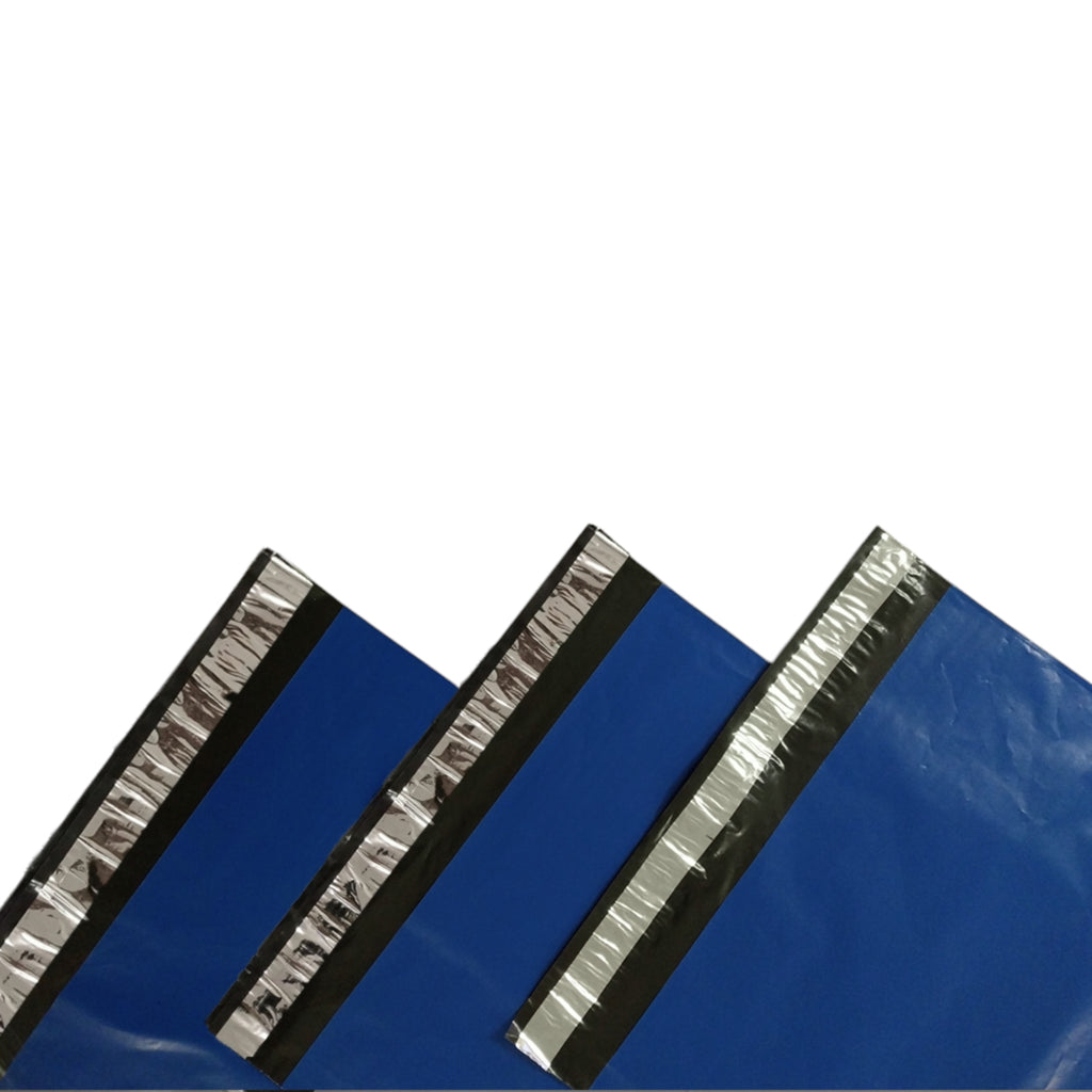 Pack of 50 Blue Mailer Poly Bag 304 x 406mm– Choice Wholesale