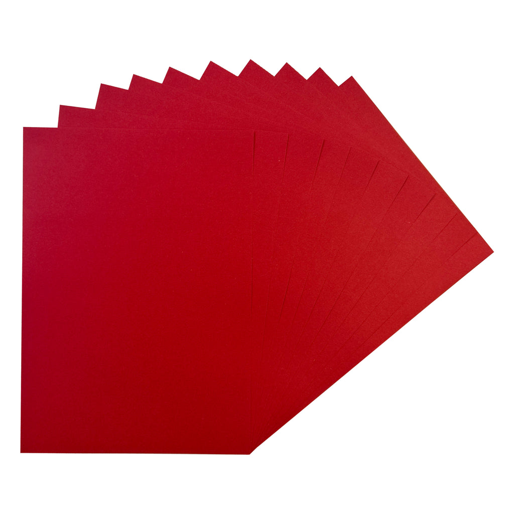 Pack of 100 A5 Dark Red Coloured Paper 75gsm Sheets– Choice Wholesale
