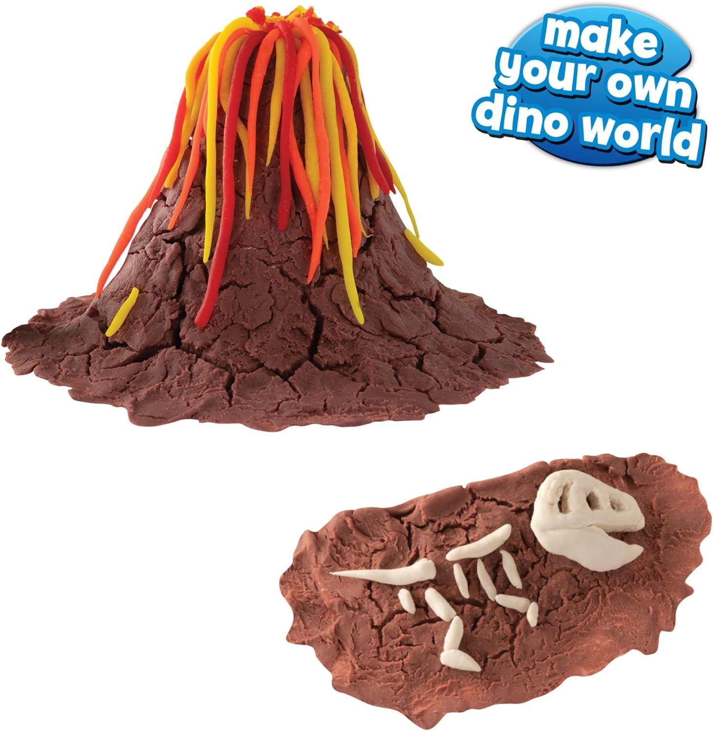 Make Your Own Dino Would 16 Piece Dough Set – Choice Wholesale