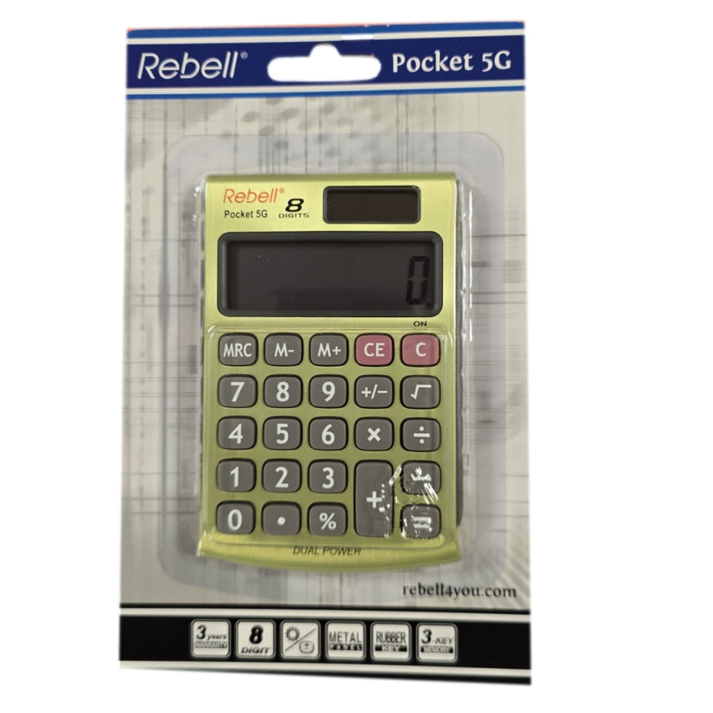 Rebell Pocket 5G Calculator– Choice Wholesale