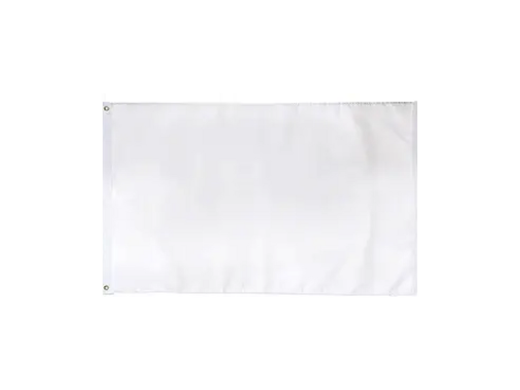Plain White Flag 3ft x 2ft– Choice Wholesale