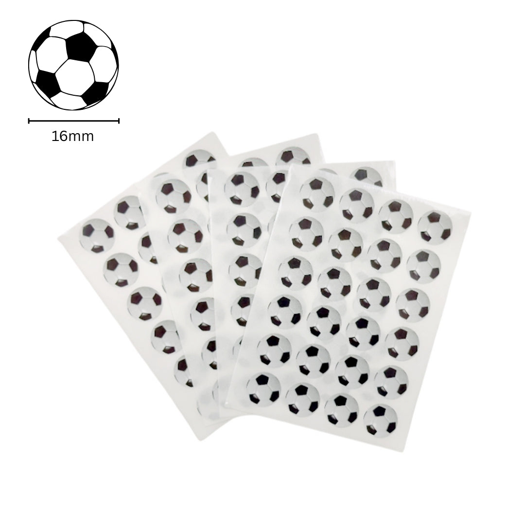 Pack of 96 Football 16mm Self-Adhesive Labels– Choice Wholesale