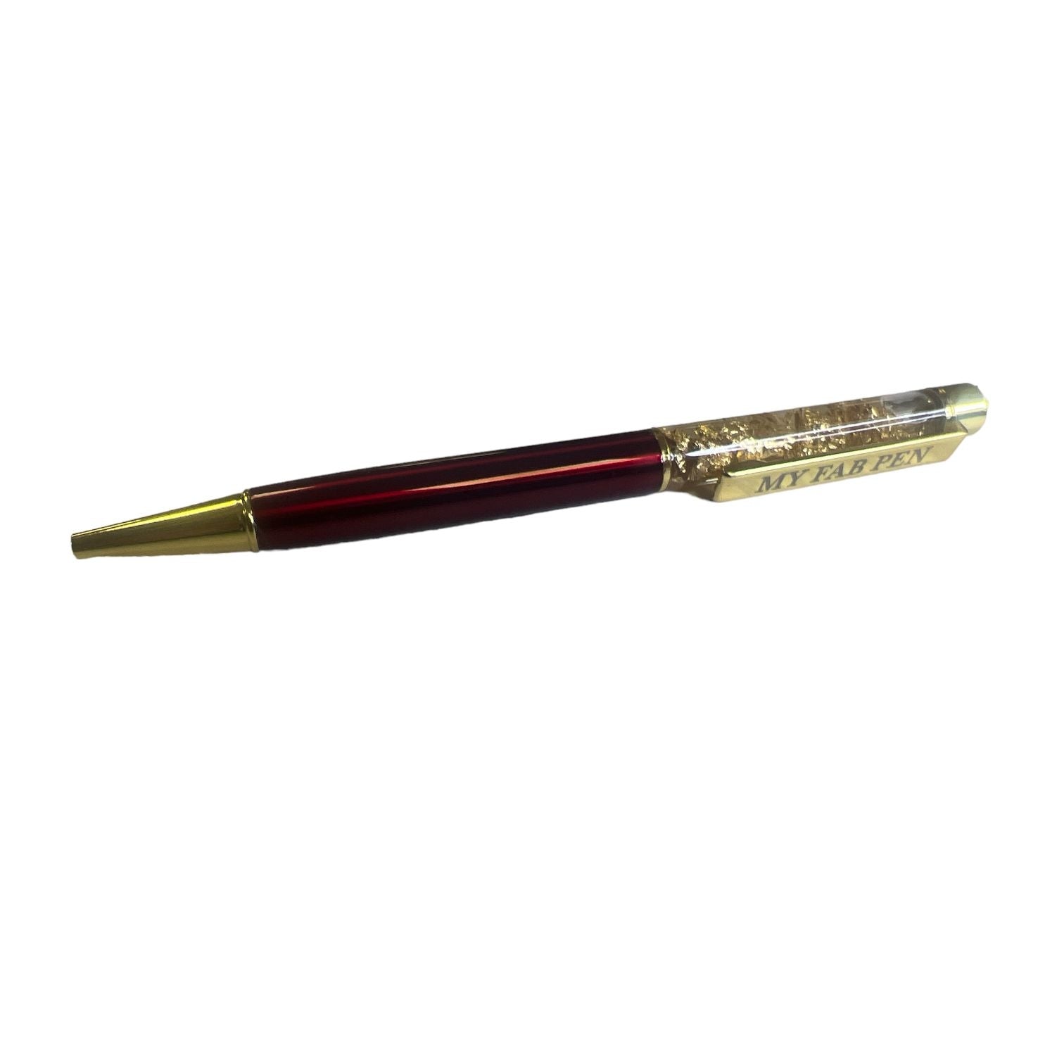 My Fab Pen Captioned Gold Leaf Ballpoint Gift Pen– Choice Wholesale