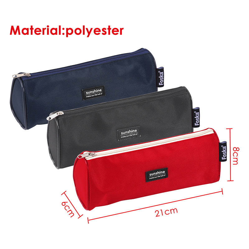 Polyester Pencil Case with Zipper – Choice Wholesale