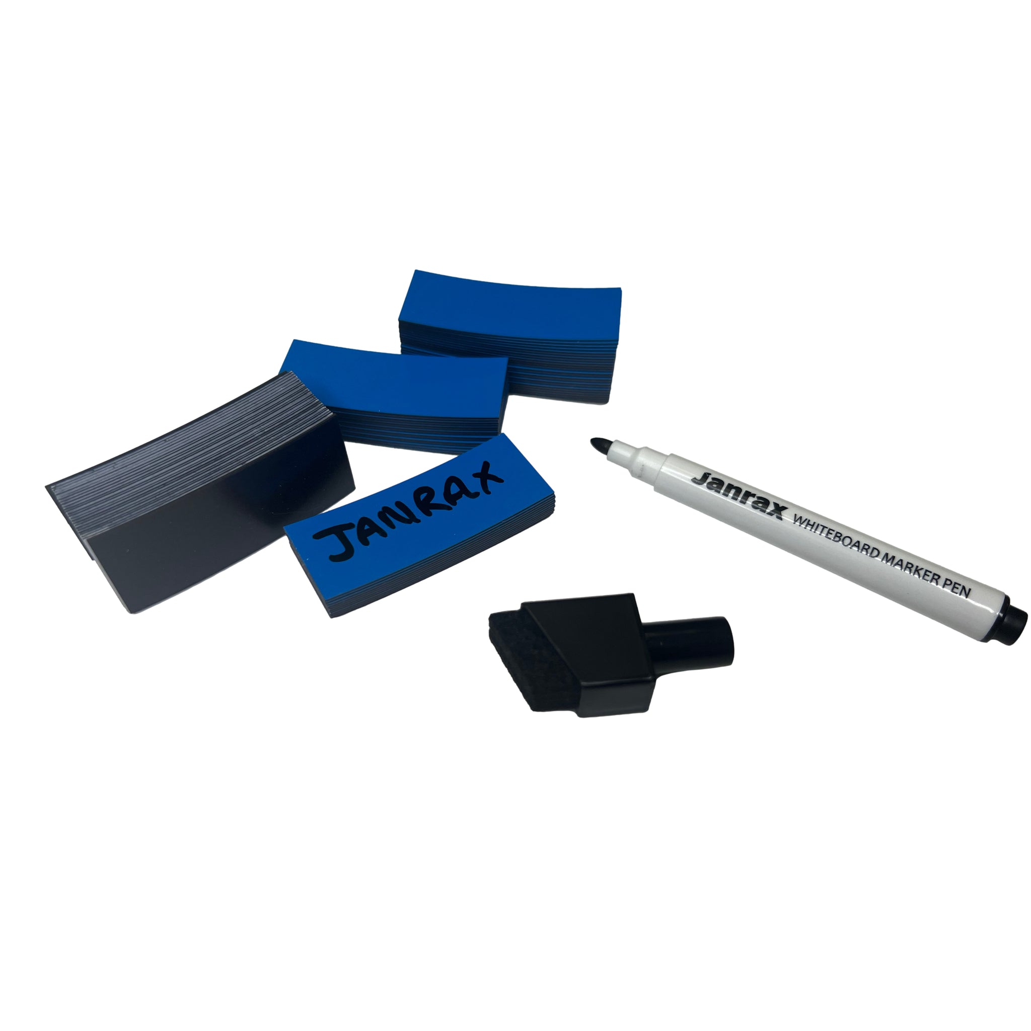 Pack of 75 Blue Magnetic Strip Name Tag Labels – Choice Wholesale