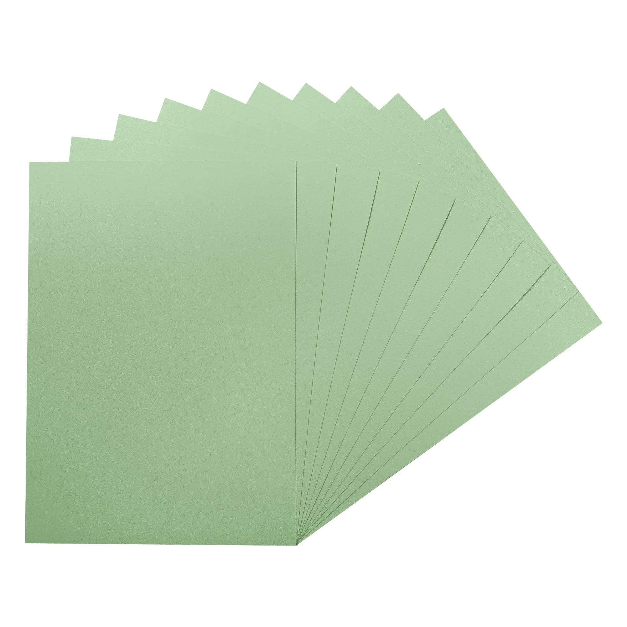 Pack of 50 A5 Pastel Green Coloured Card 160gsm Sheets– Choice Wholesale