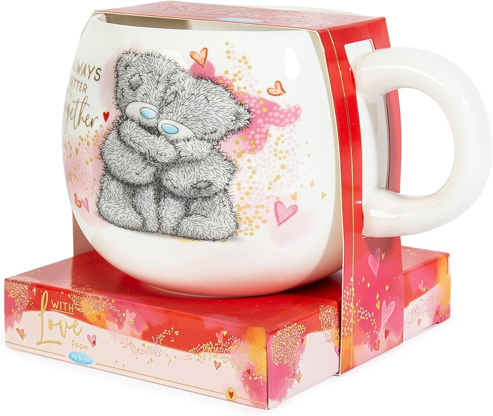 Me to You Tatty Teddy Large Mug On Gift Plinth Official Valentine's Da ...
