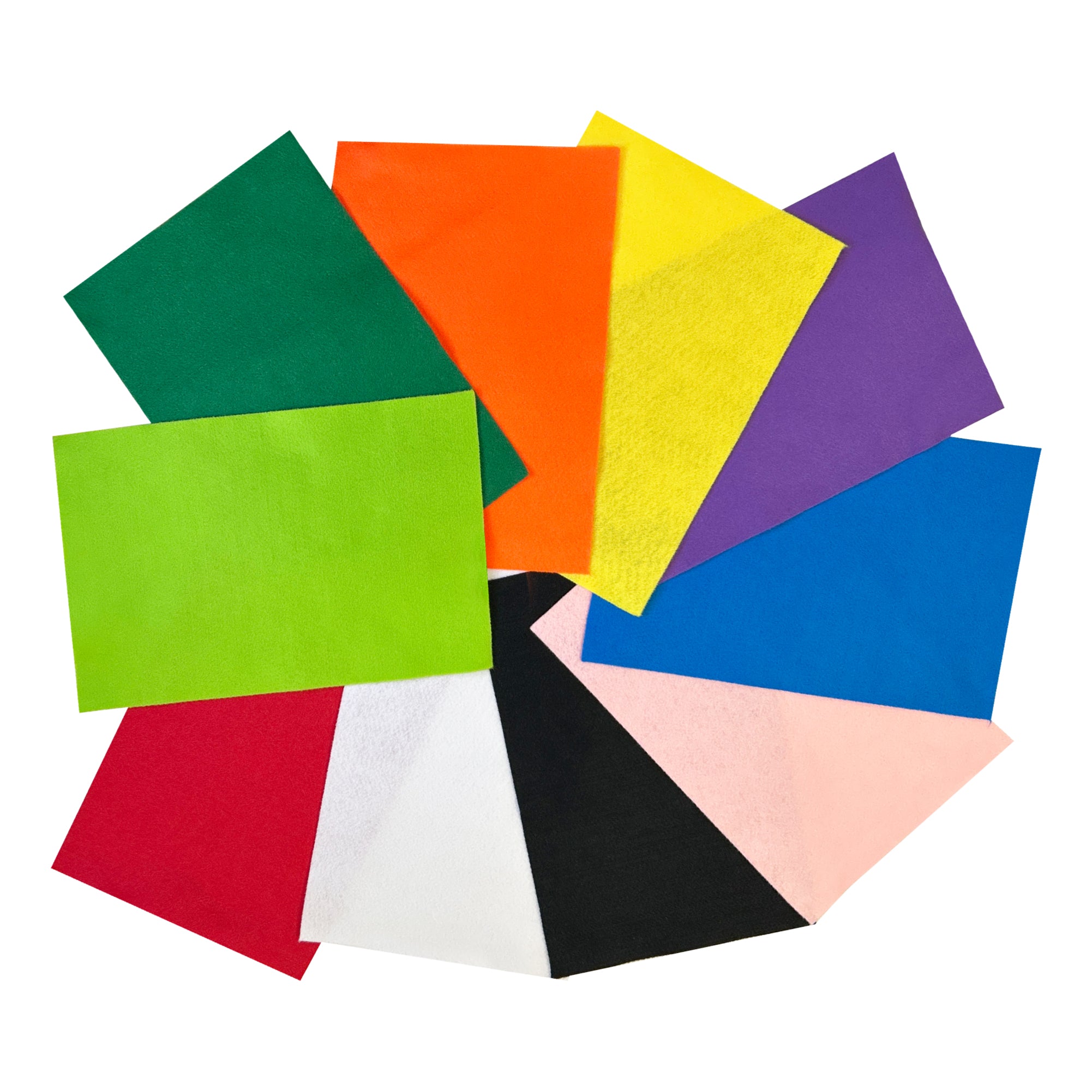 Pack of 60 A4 Assorted Coloured Felt 180gsm Sheets– Choice Wholesale