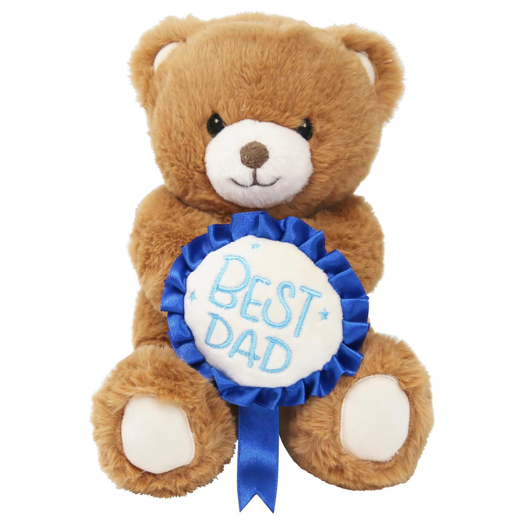 Best Dad Bear Plush Toy 8"– Choice Wholesale
