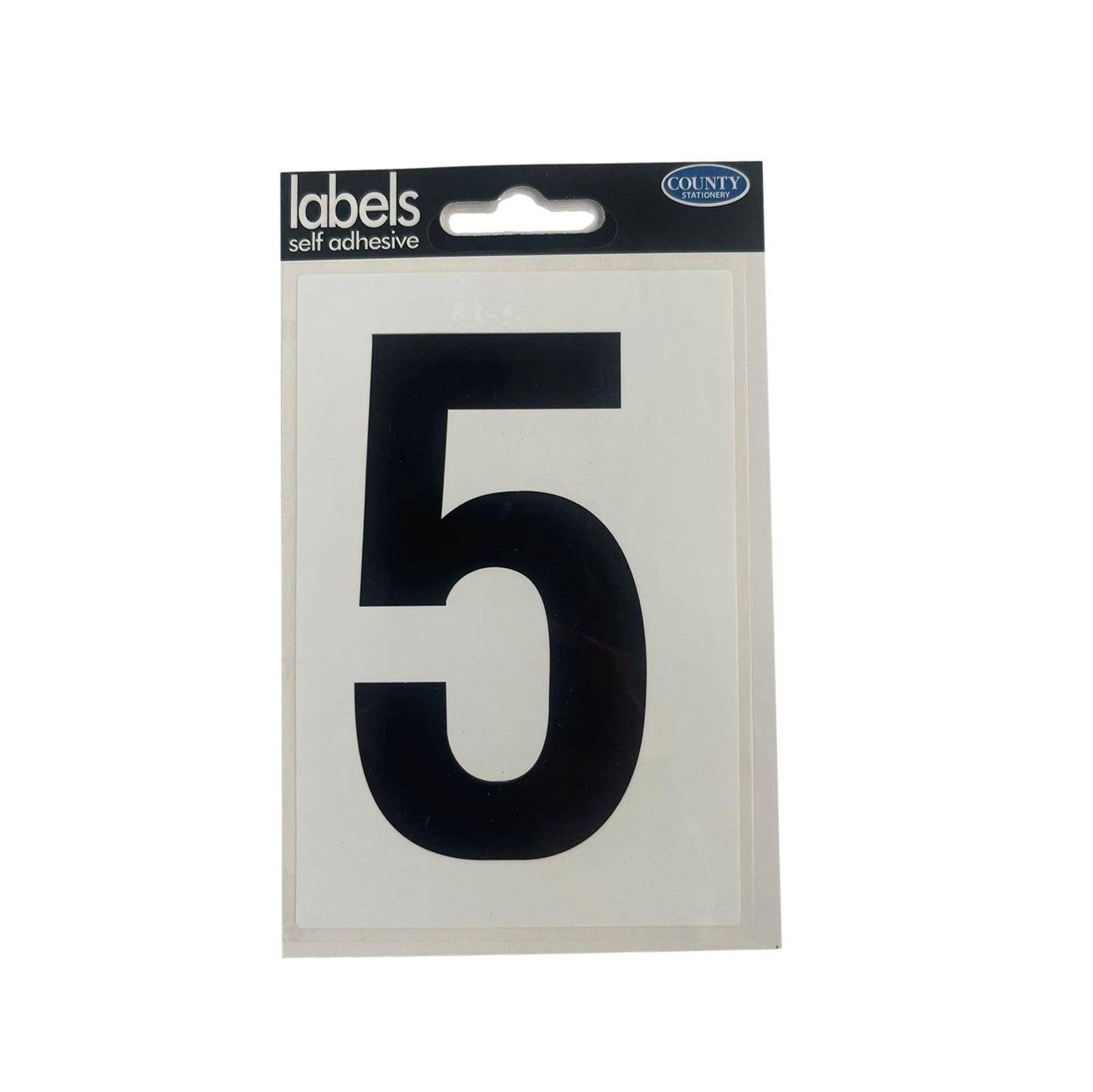 Number 5 Self Adhesive Wheelie Bin Label– Choice Wholesale