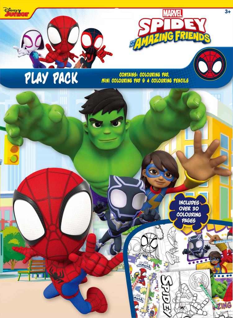 Spidey & Amazing Friends Colouring Play Pack– Choice Wholesale