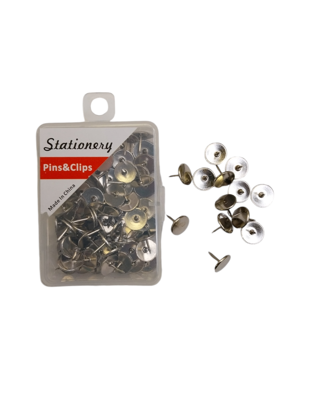 Pack of 100 Flat Top Thumb Tacks– Choice Wholesale