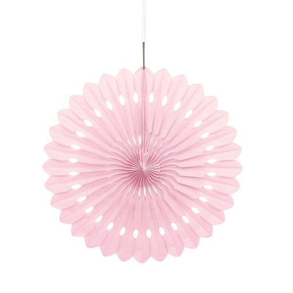 Lovely Pink Solid 16" Tissue Paper Fan– Choice Wholesale