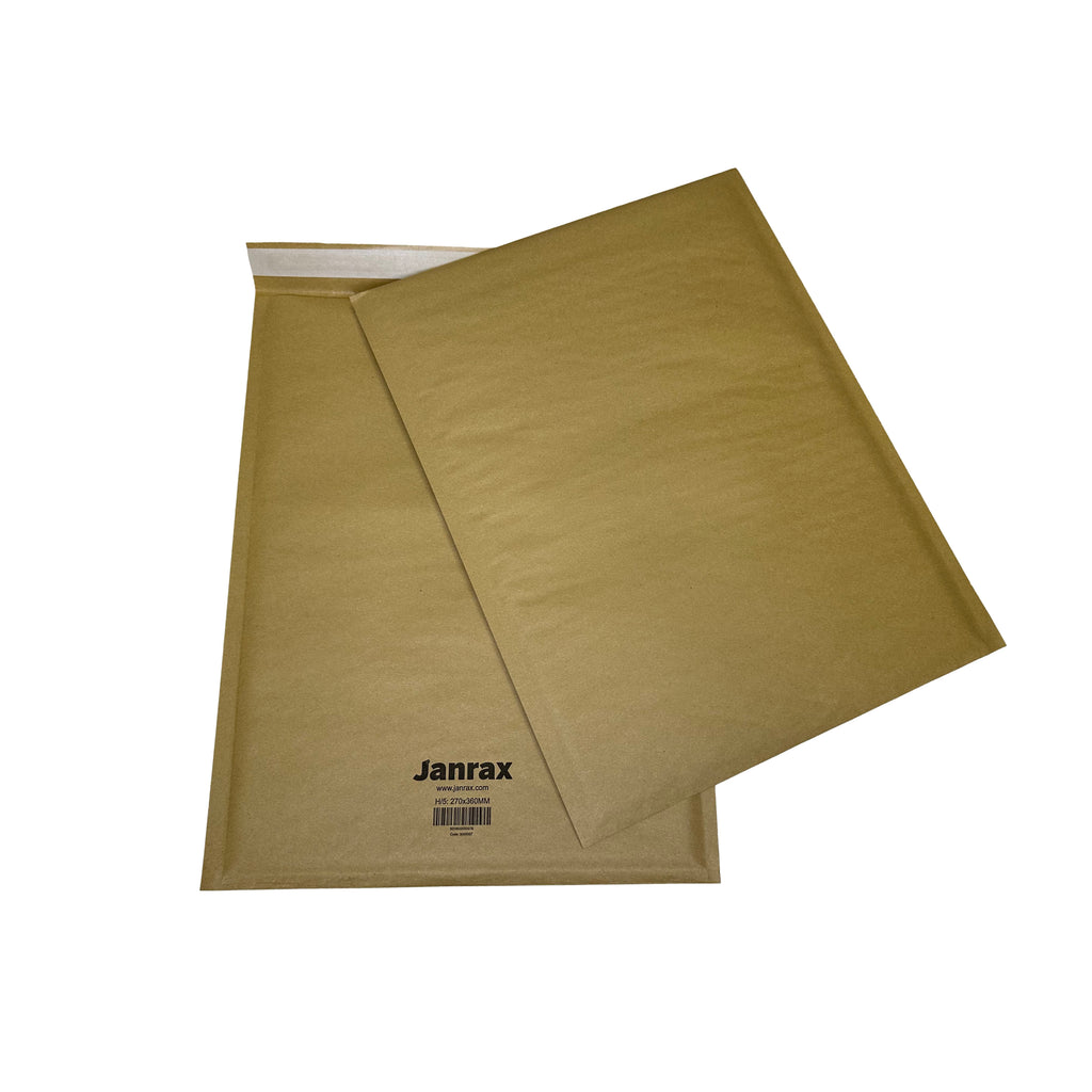Bubble Lined Size 5/H Padded Brown Postal Envelope by Janrax– Choice ...