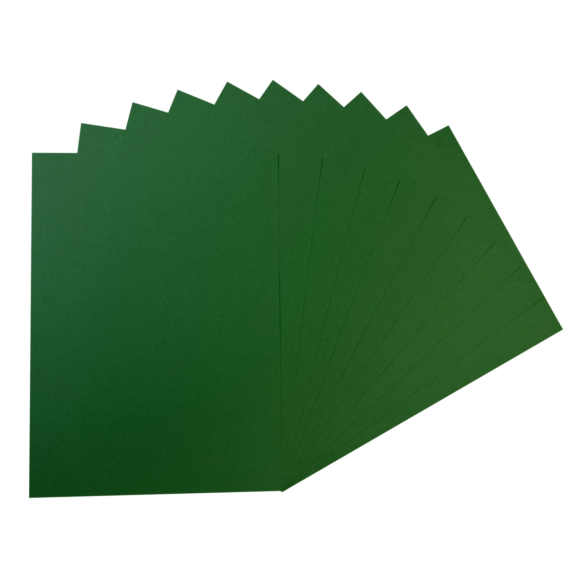 Pack of 50 A5 Dark Green Coloured Card 160gsm Sheets– Choice Wholesale