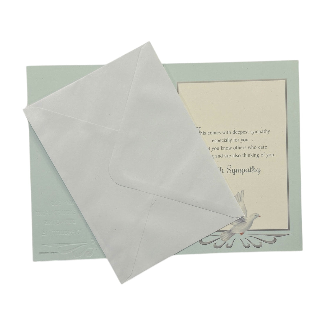 Loss Of Your Mum Dove and Cross Design Sympathy Card– Choice Wholesale