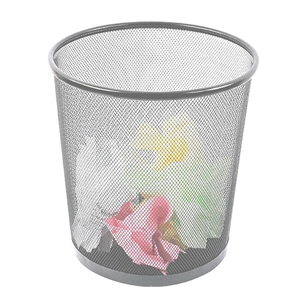 Silver Metal Mesh Bin– Choice Wholesale