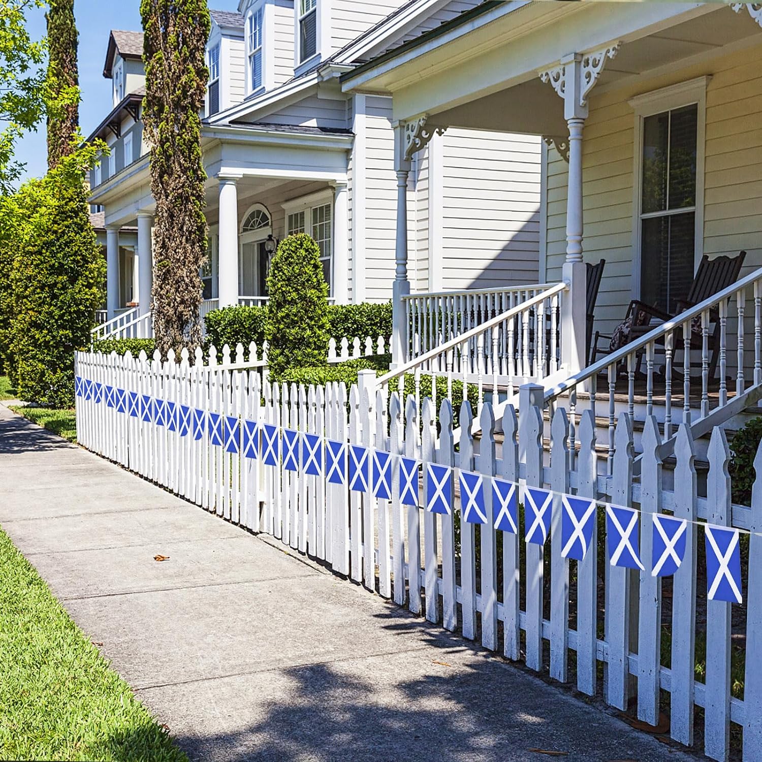 Scotland Rectangle Bunting 10m with 20 Flags – Choice Wholesale