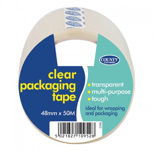 Single Clear Packing Tape 48mm x 50M– Choice Wholesale