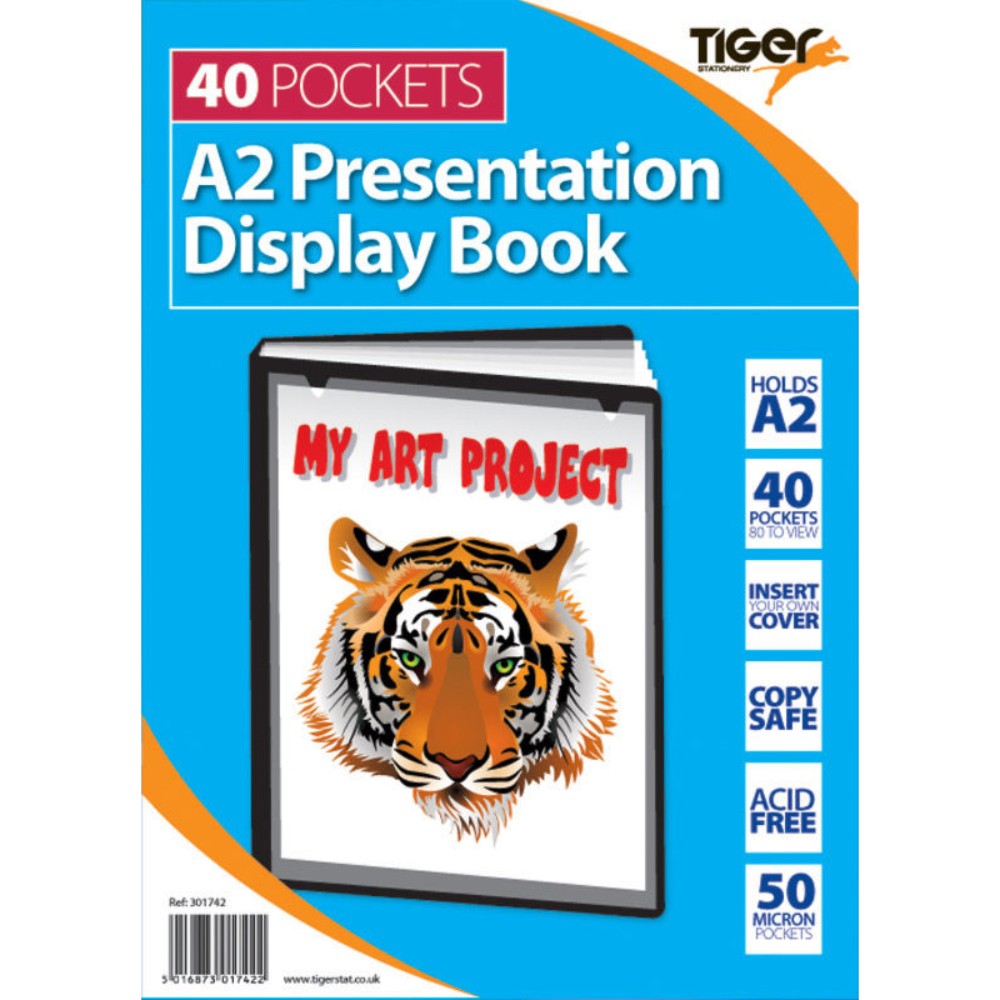 A2 40 Pocket Presentation Display Book – Choice Wholesale