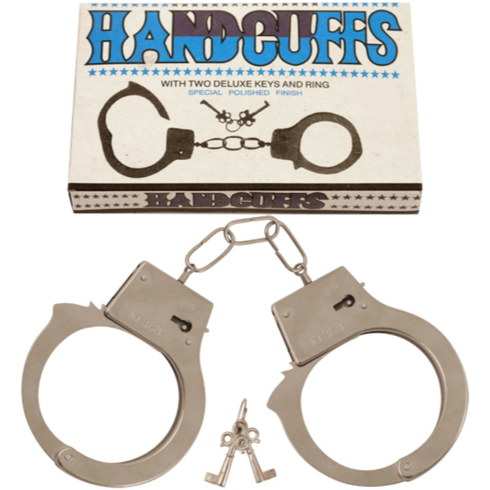 Fancy Dress Novelty Metal Handcuffs with Keys – Choice Wholesale