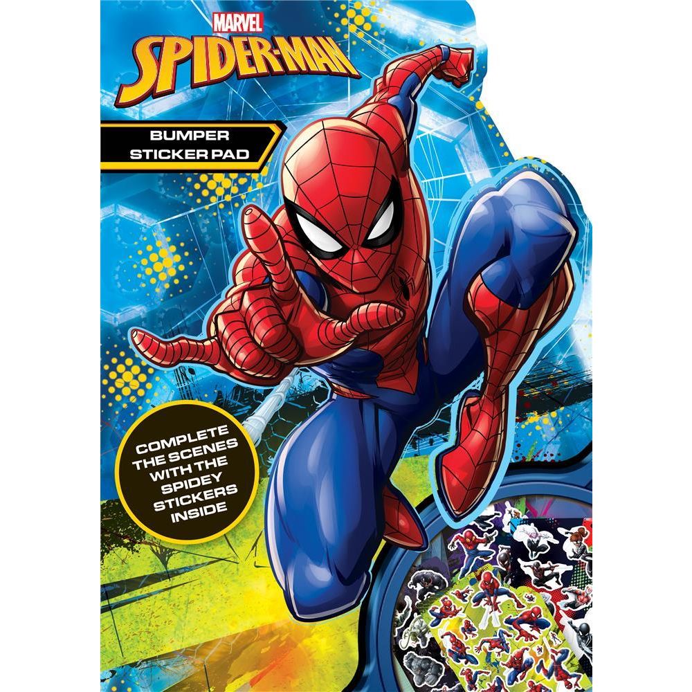 Spiderman Bumper Sticker Pad– Choice Wholesale