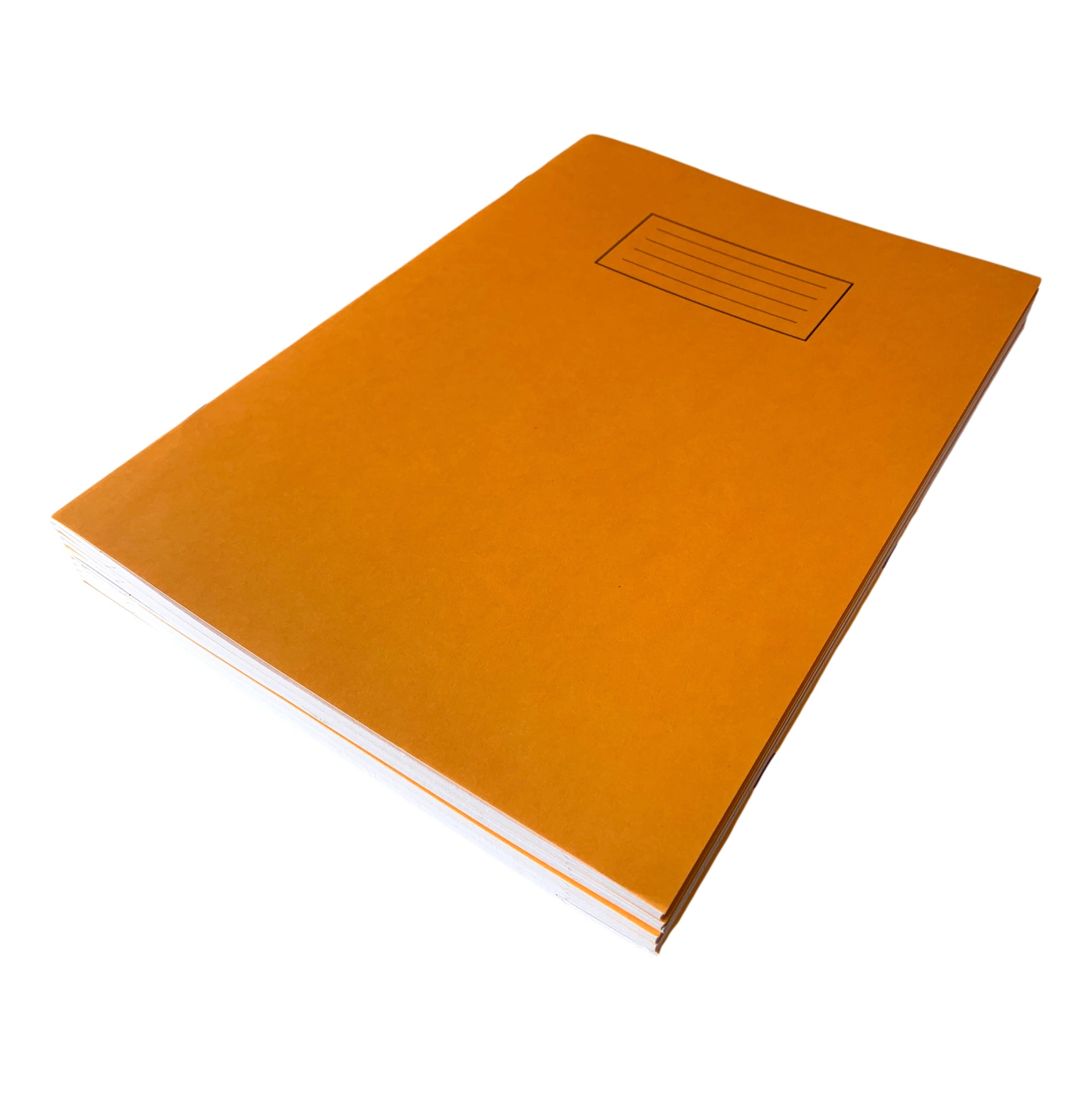 Janrax A4 Orange 80 Pages Feint and Ruled Exercise Book – Choice Wholesale