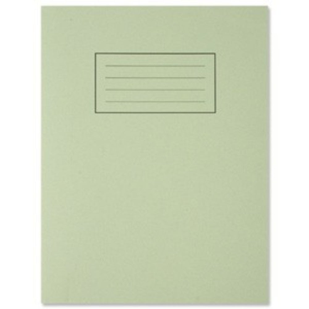 9"x7" Green Exercise Book - Lined with Margin– Choice Wholesale