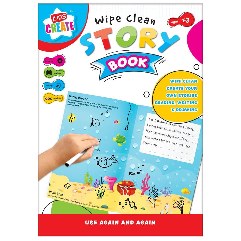 Wipe Clean Story Creator Book– Choice Wholesale