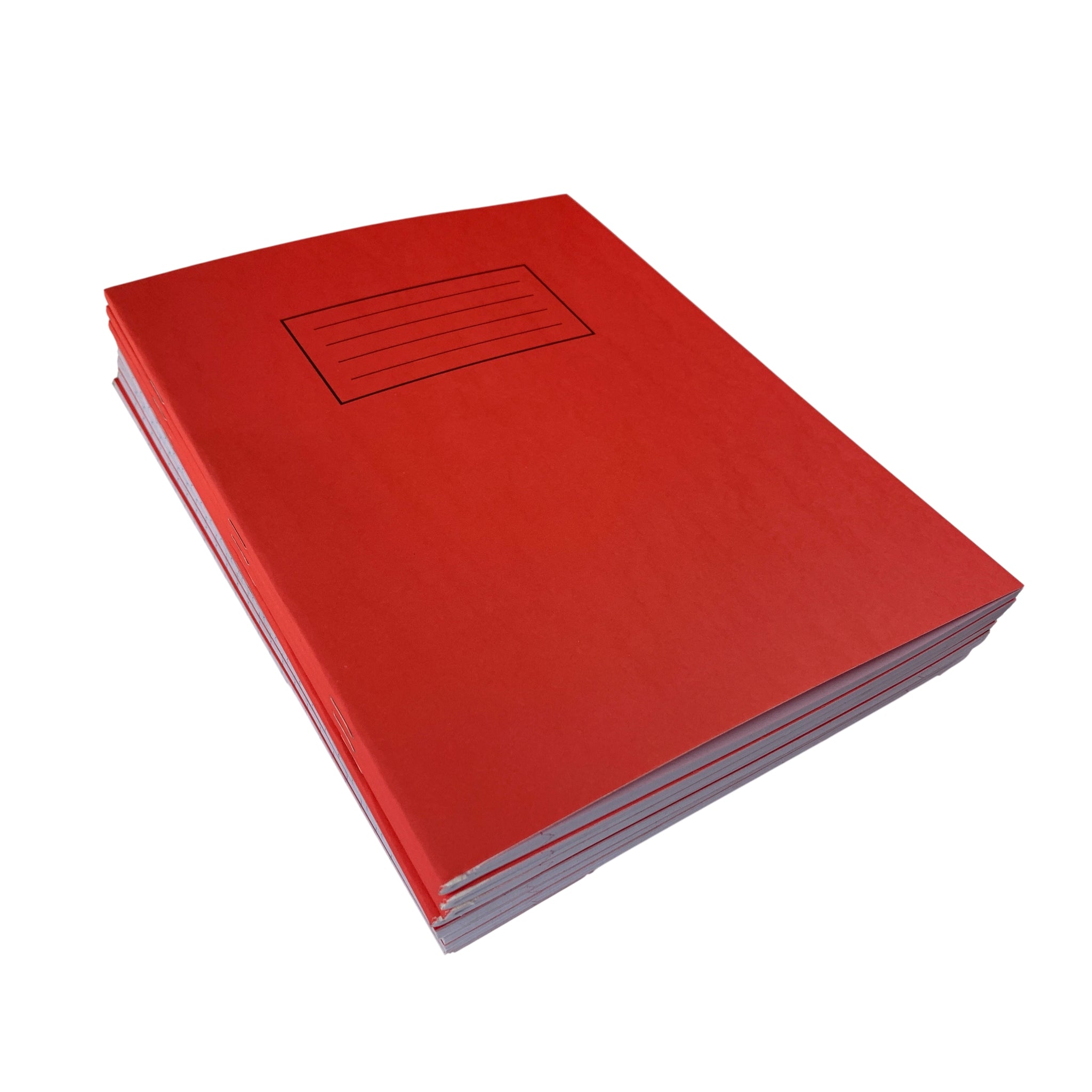 Janrax 9x7" Red 80 Pages Feint and Ruled Exercise Book – Choice Wholesale
