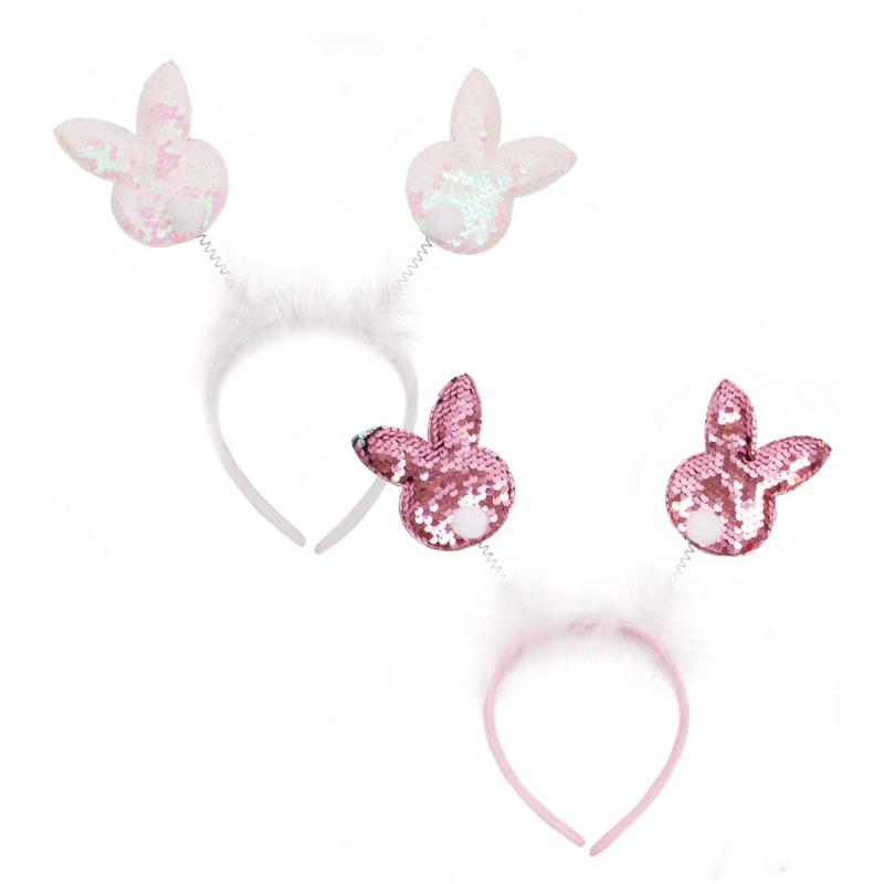 Easter Sequin Bunny Head Boppers – Choice Wholesale