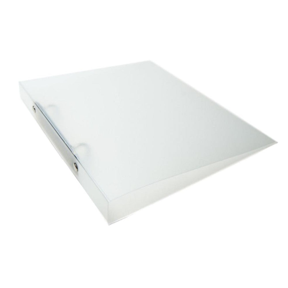 A5 Slim Clear Translucent Ringbinder - Filing Ring Binder Storage ...