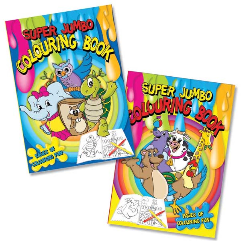 Super Jumbo Colouring Book– Choice Wholesale