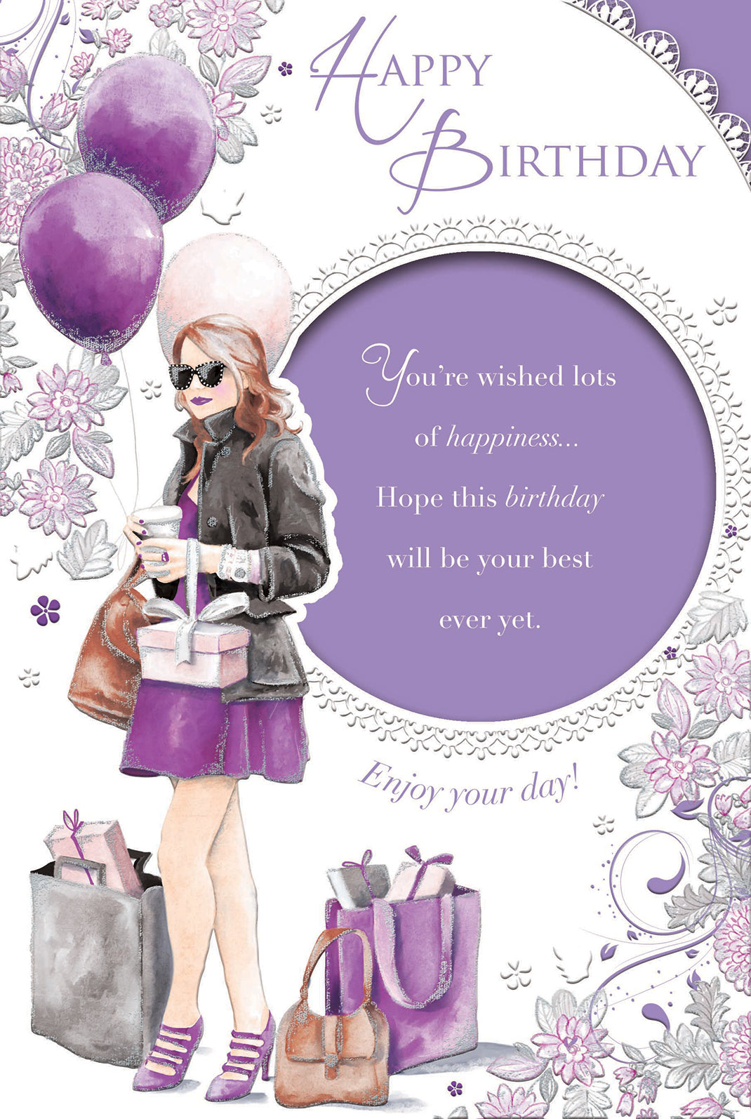 Birthday Cards For Your Girl Birthday Girl Cat Card Paper Tiger
