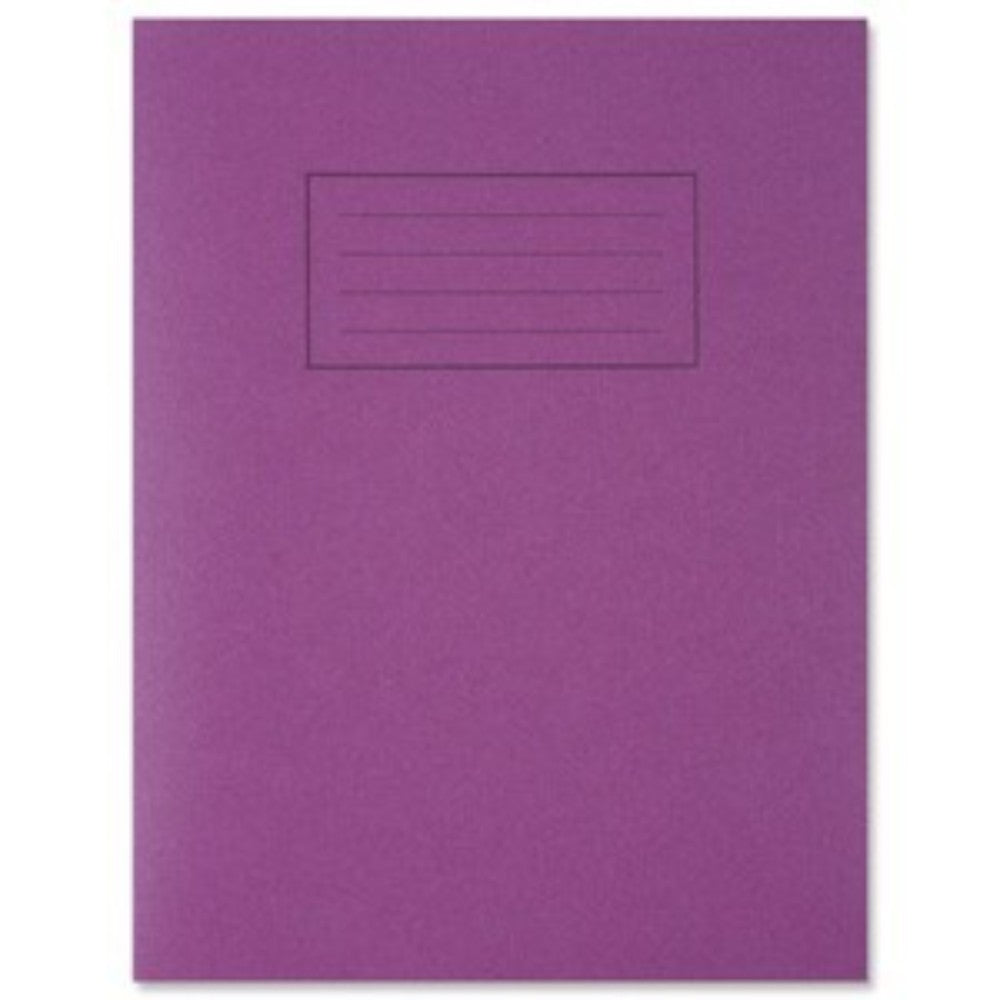 Silvine 9"x7" Purple Exercise Book - Lined with Margin– Choice Wholesale