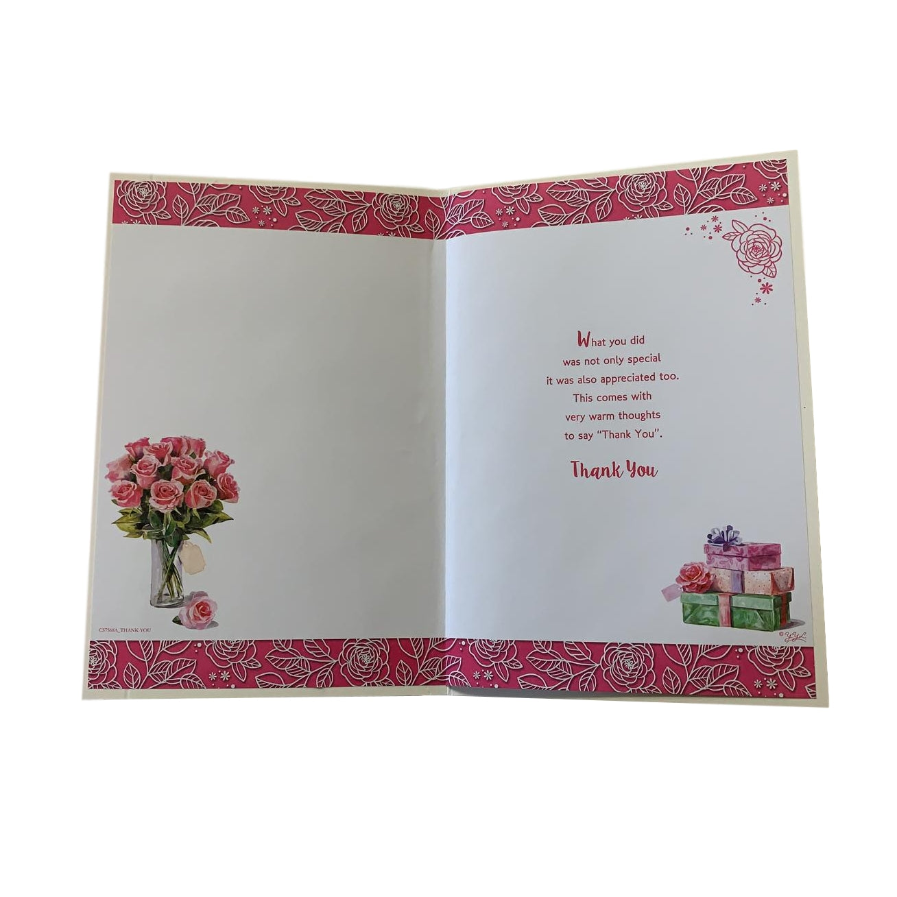 Thank You Celebrity Style Greeting Card – Choice Wholesale