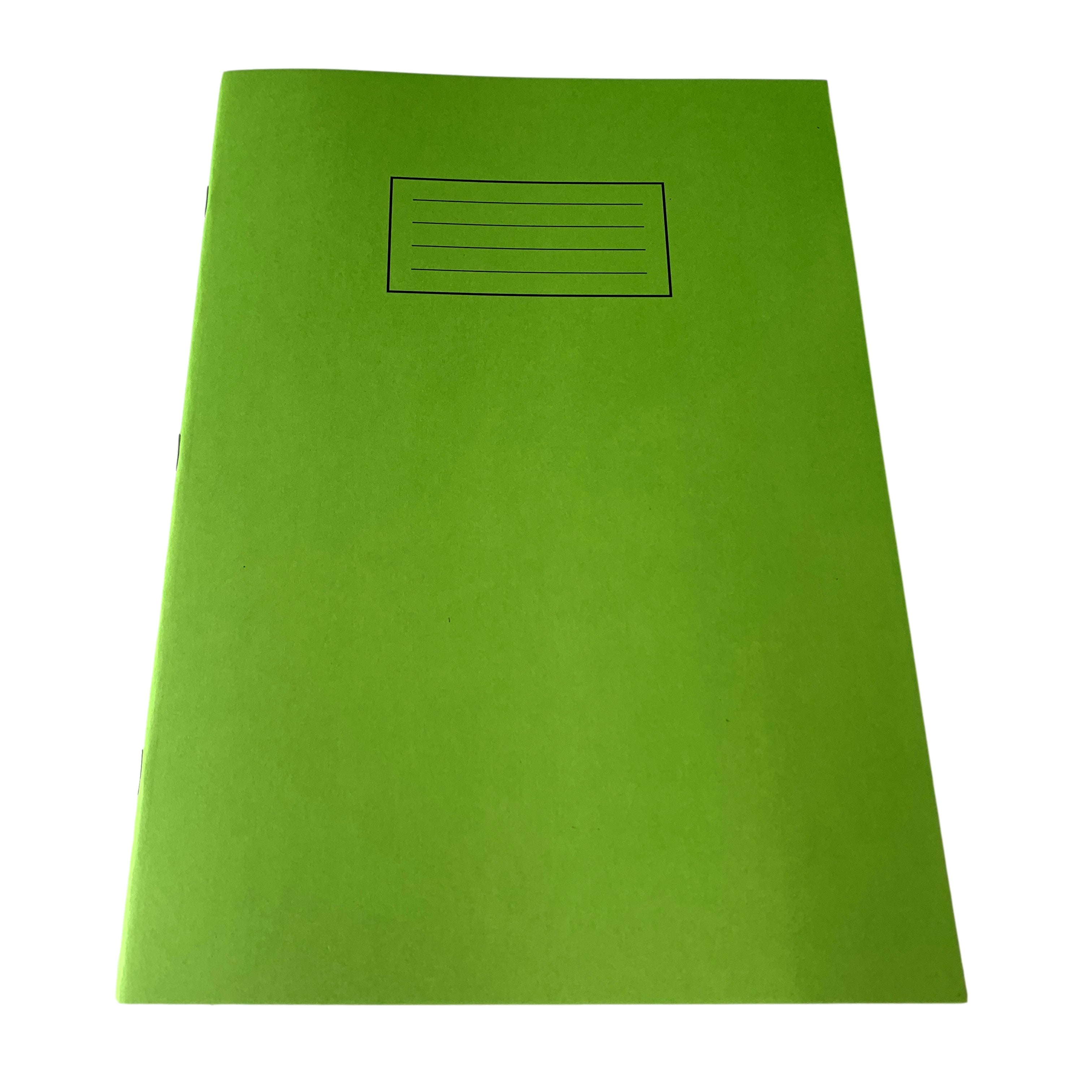 Janrax A4 Green 80 Pages Feint and Ruled Exercise Book– Choice Wholesale