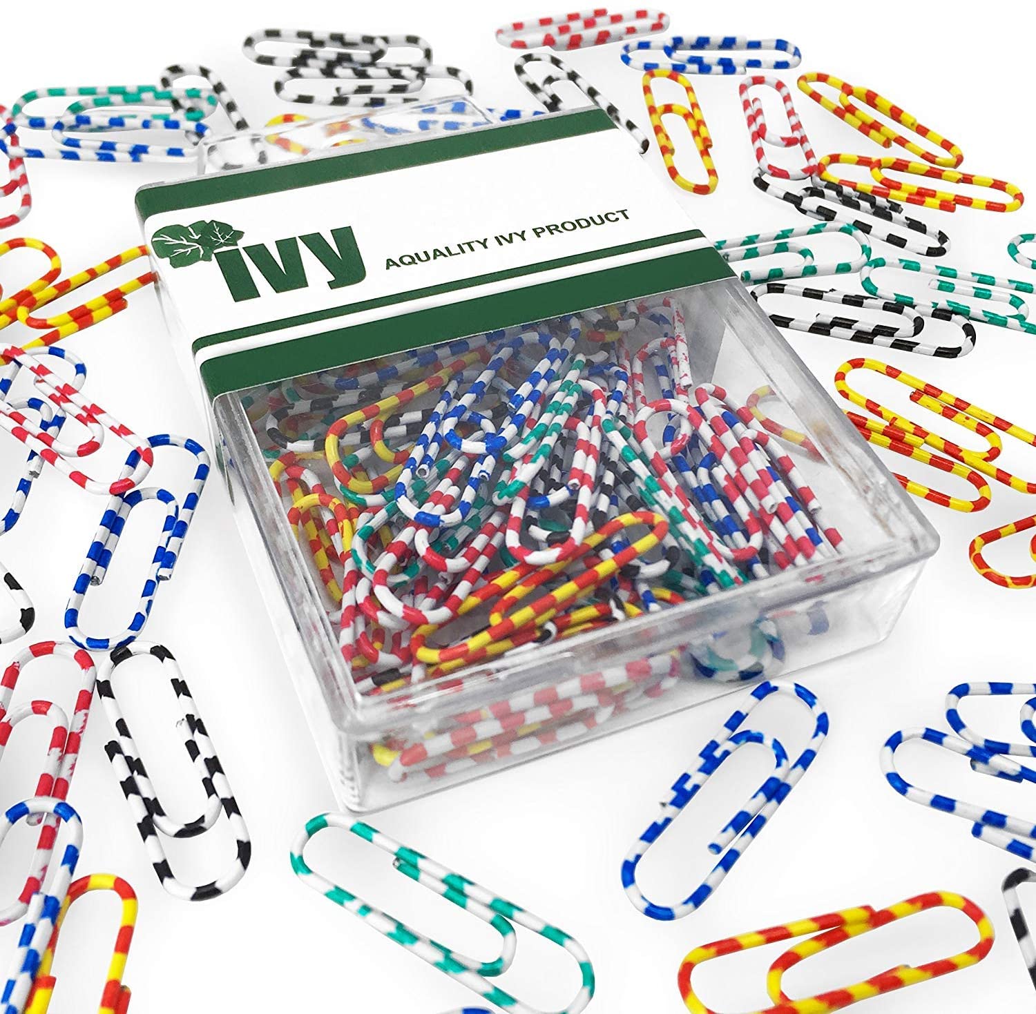 Box of 50 28mm Striped Paper Clips – Choice Wholesale