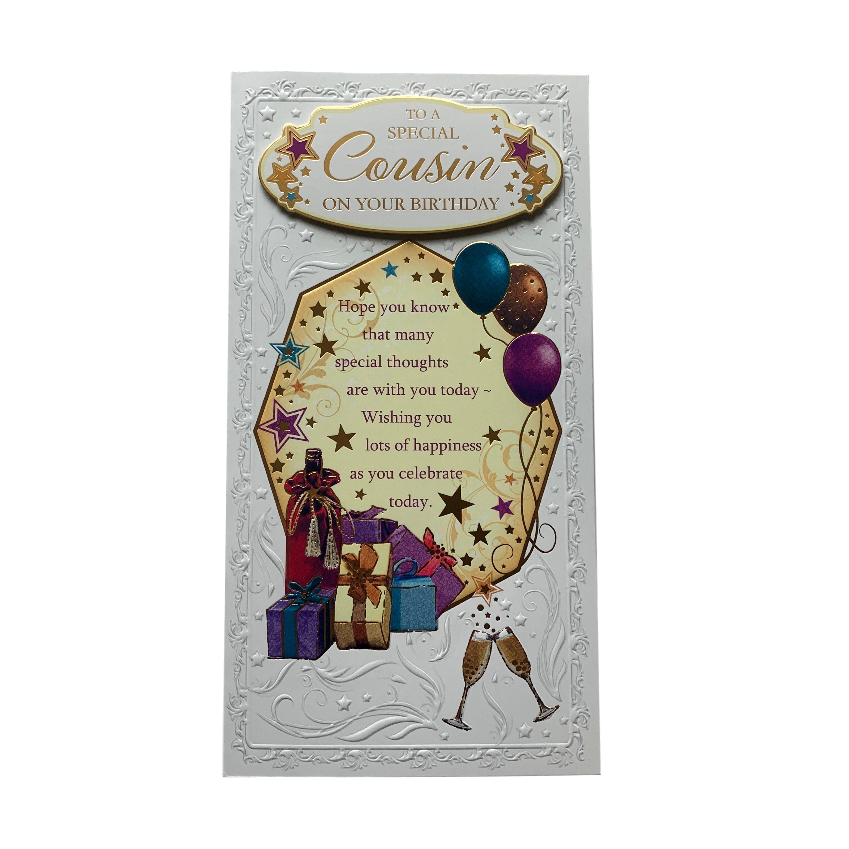 To A Special Cousin On Your Birthday Soft Whispers Card– Choice Wholesale