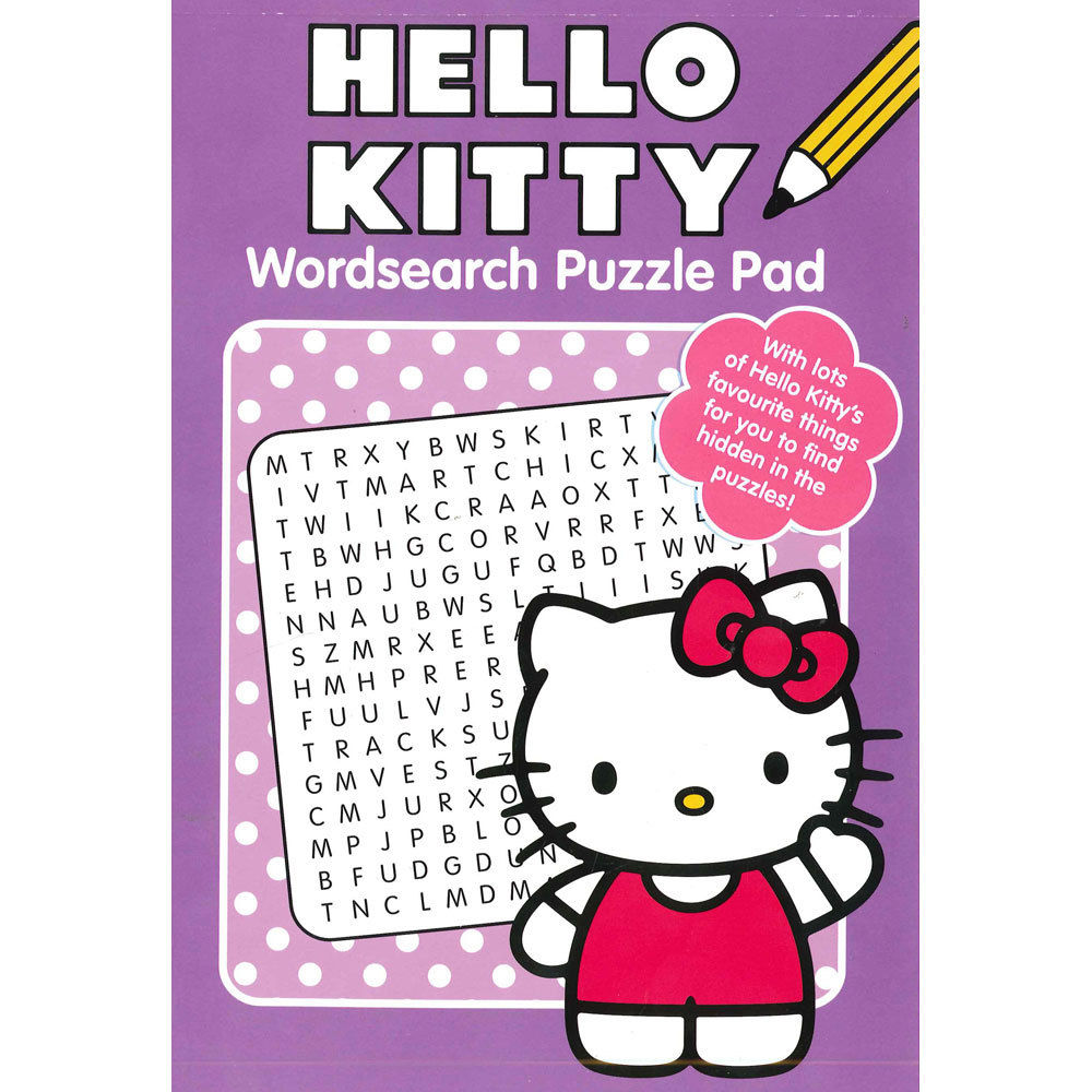 Hello Kitty Wordsearch Puzzle Pad 2 – Choice Wholesale