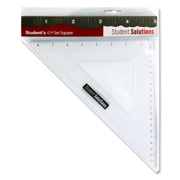 32cm 45 Degree Set Square by Student Solutions– Choice Wholesale