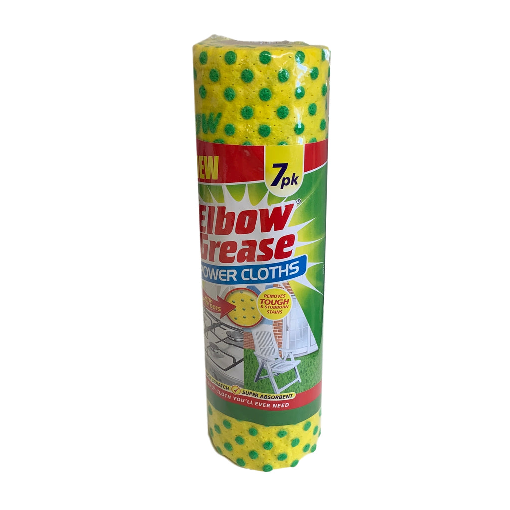 Pack of 7 Elbow Grease Power Cloth– Choice Wholesale