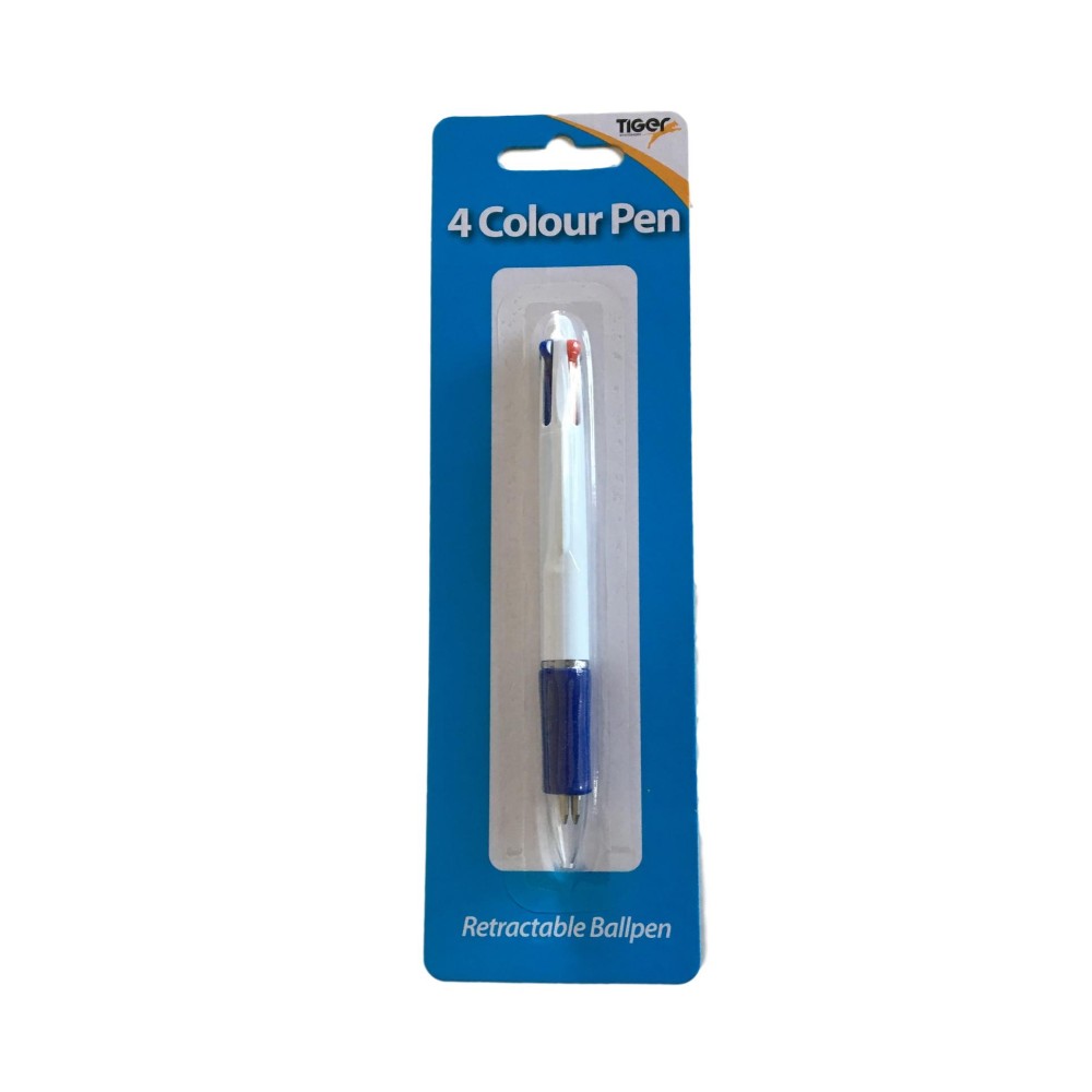 4 Colour Click Ballpoint Pen – Choice Wholesale