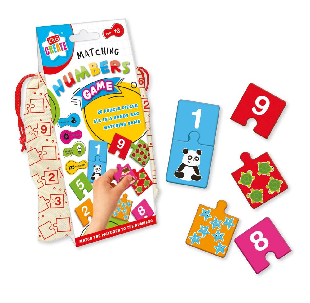 Matching Numbers Puzzle Game– Choice Wholesale