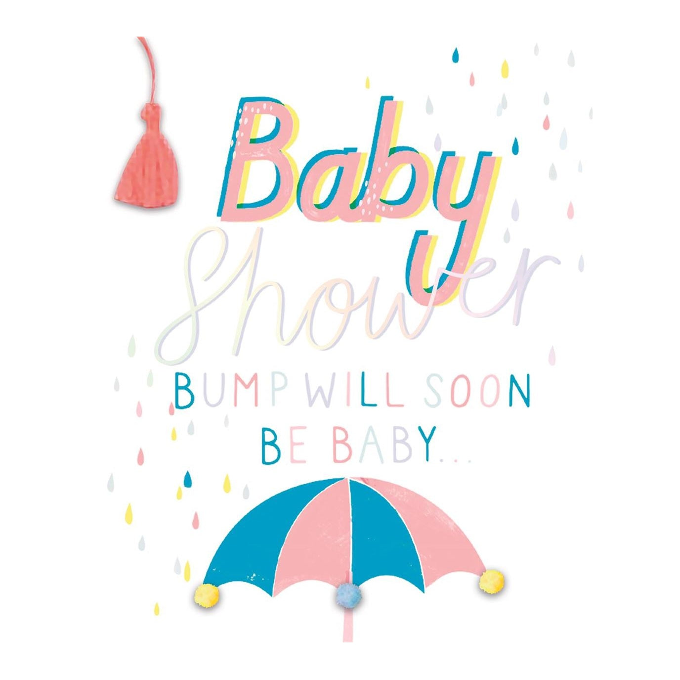 Bump Will Soon Be Baby Open Baby Shower Card– Choice Wholesale